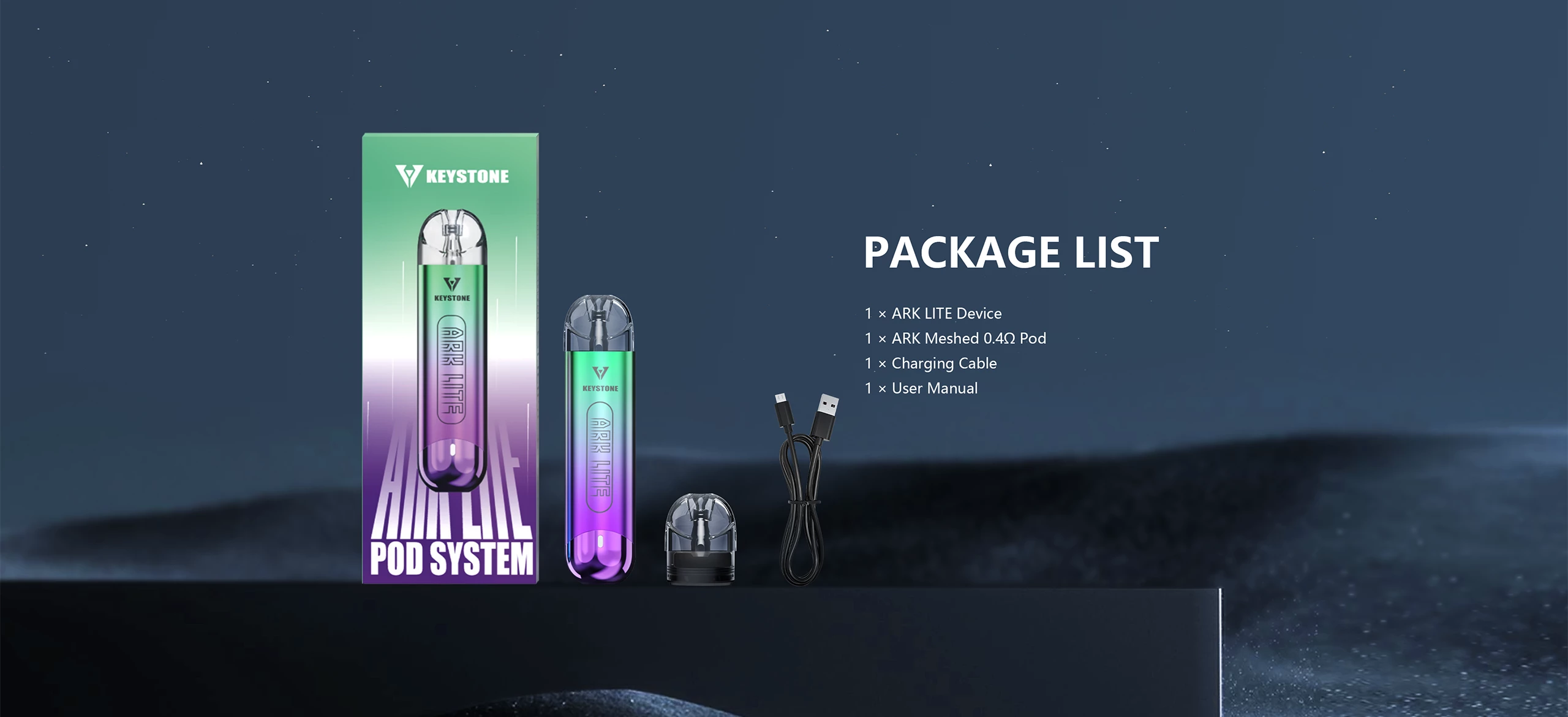 ARK LITE Vape Pod System - KEYSTONE