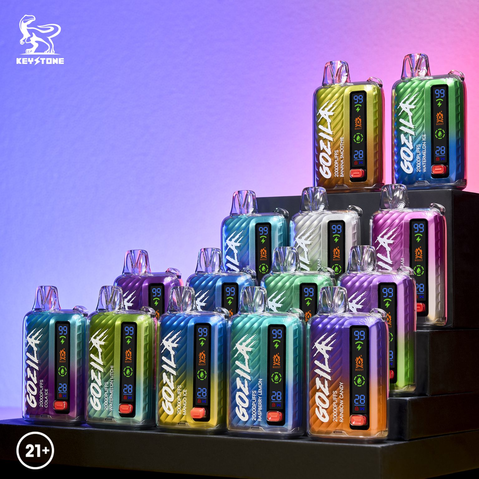 Unleash the Beast: A First Look at the GOZILA Disposable Vape Experience