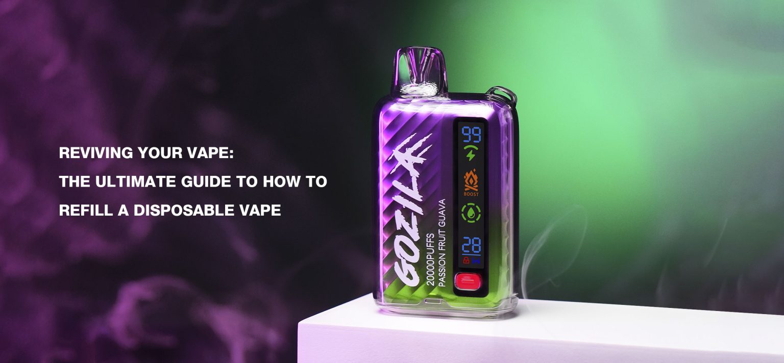 Reviving Your Vape: The Ultimate Guide To How To Refill A Disposable Vape